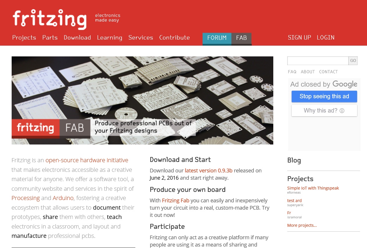 Fritzingを使ってみよう | 電子工作班_実験用